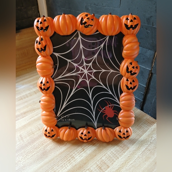 Accents | Pumpkin Ceramic 5 7 Nwt Photo Frame | Poshmark
